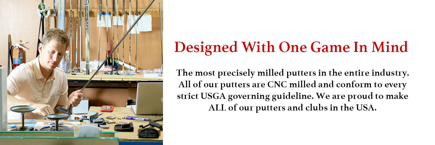 Gauge Design Golf Putters by David Whitlam Finest Milled Putters
