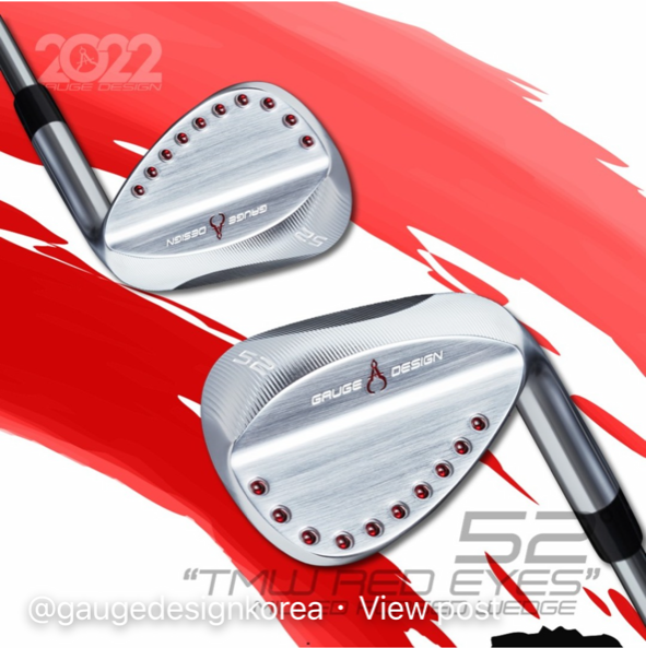 GAUGE DESIGN RED EYES WEDGES – Gauge Design Golf