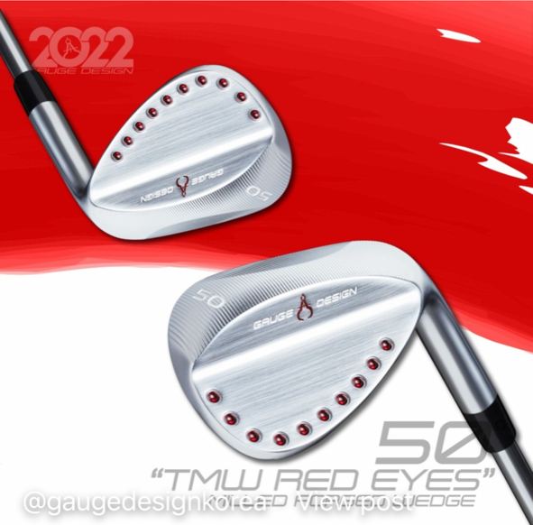 GAUGE DESIGN RED EYES WEDGES – Gauge Design Golf